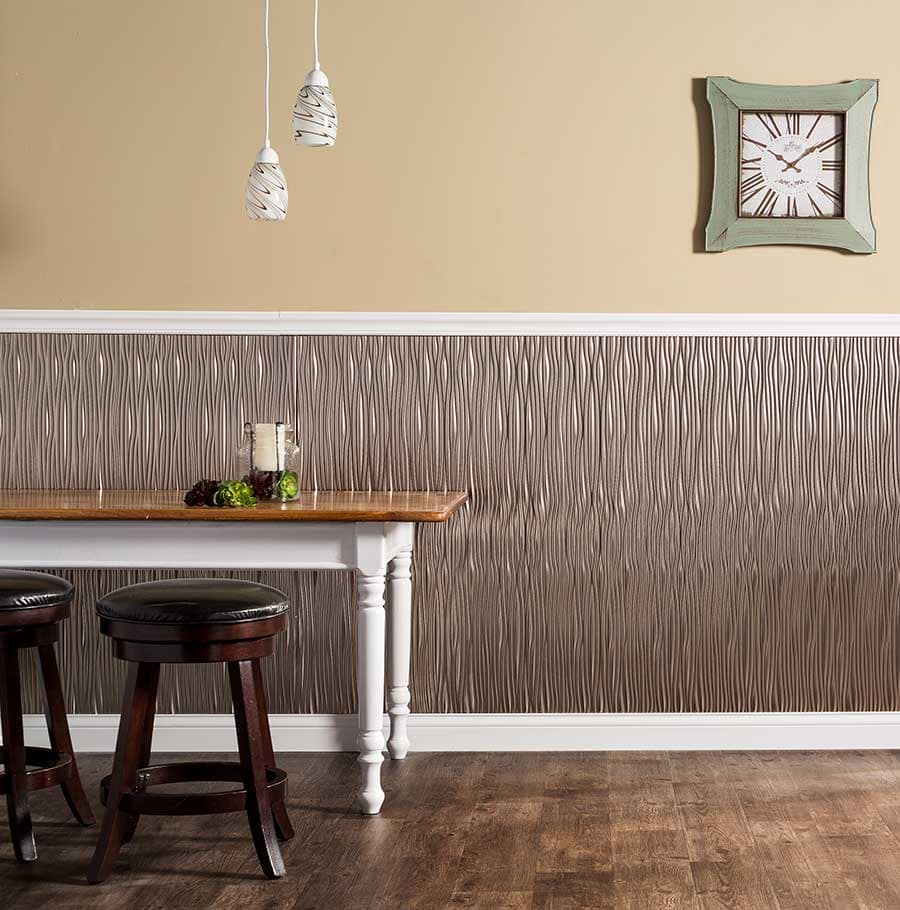 Fasade Wall Panel in Waves - DIY Decor Store