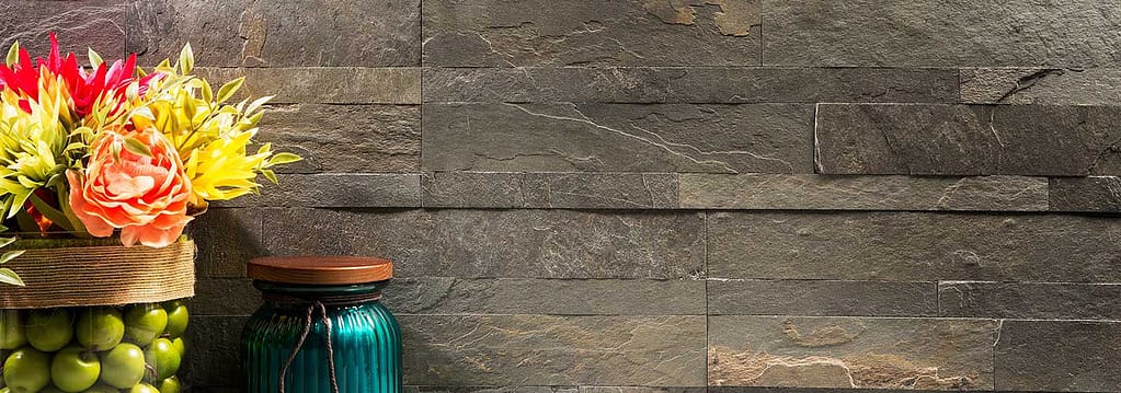 Aspect Peel and Stick Backsplash Tiles in Glass, Stone and Metal